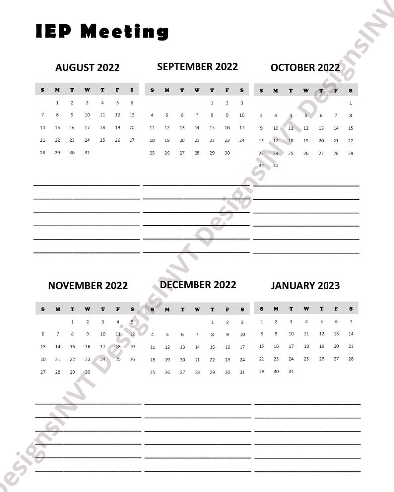 IEP Meeting and Caseload Planner 2023 | Special Education Teacher Case ...