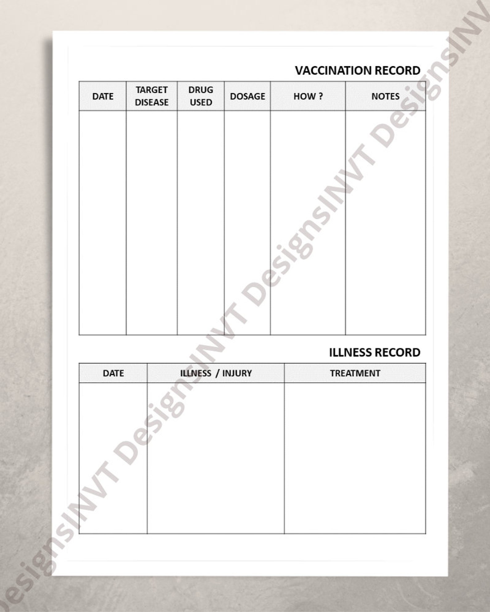 Sheep Record Keeping Template: Editable Farmer Records (PDF & PPT) - Etsy