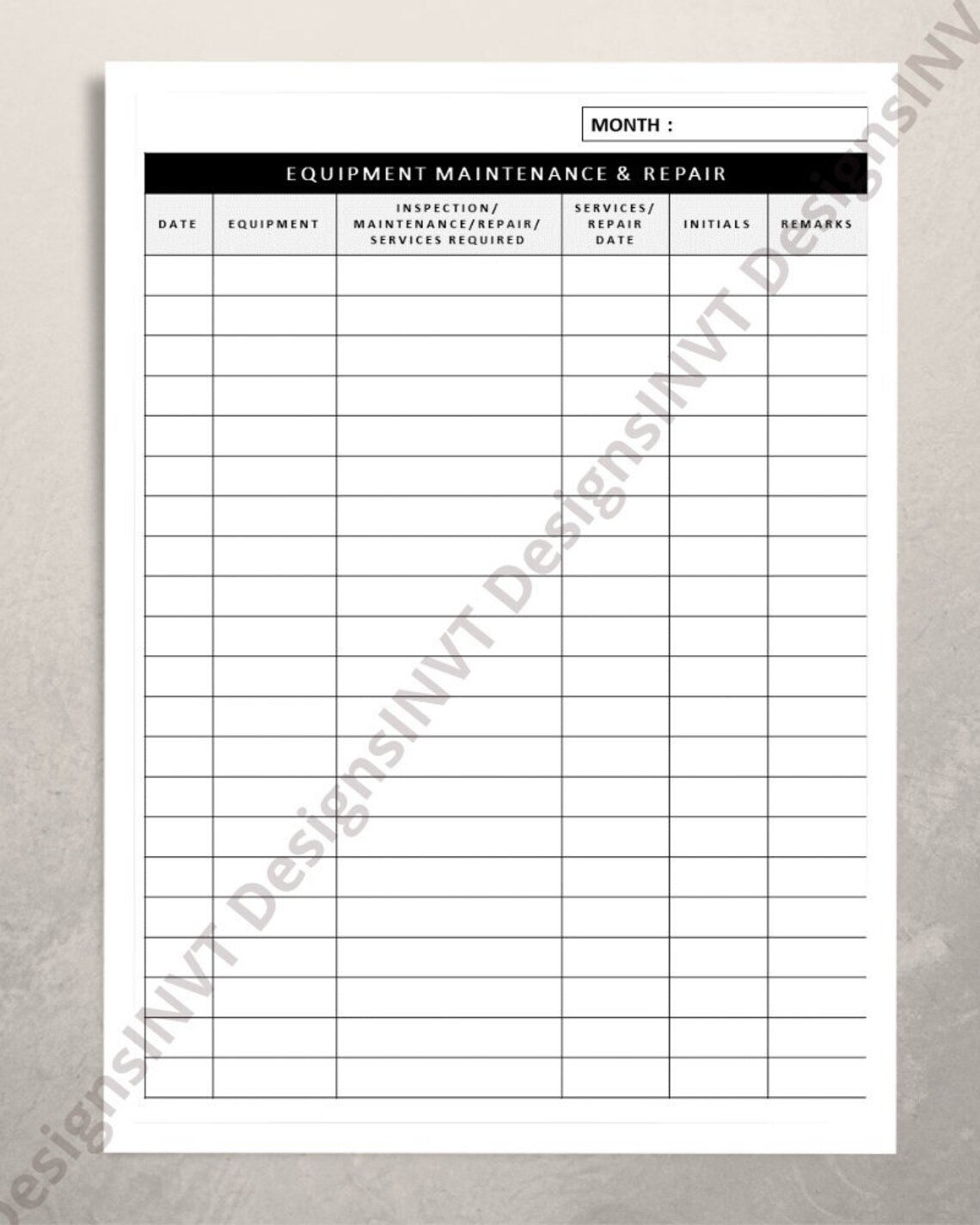 Farm Management Record Keeping Template | Printable Editable PDF & PPT ...