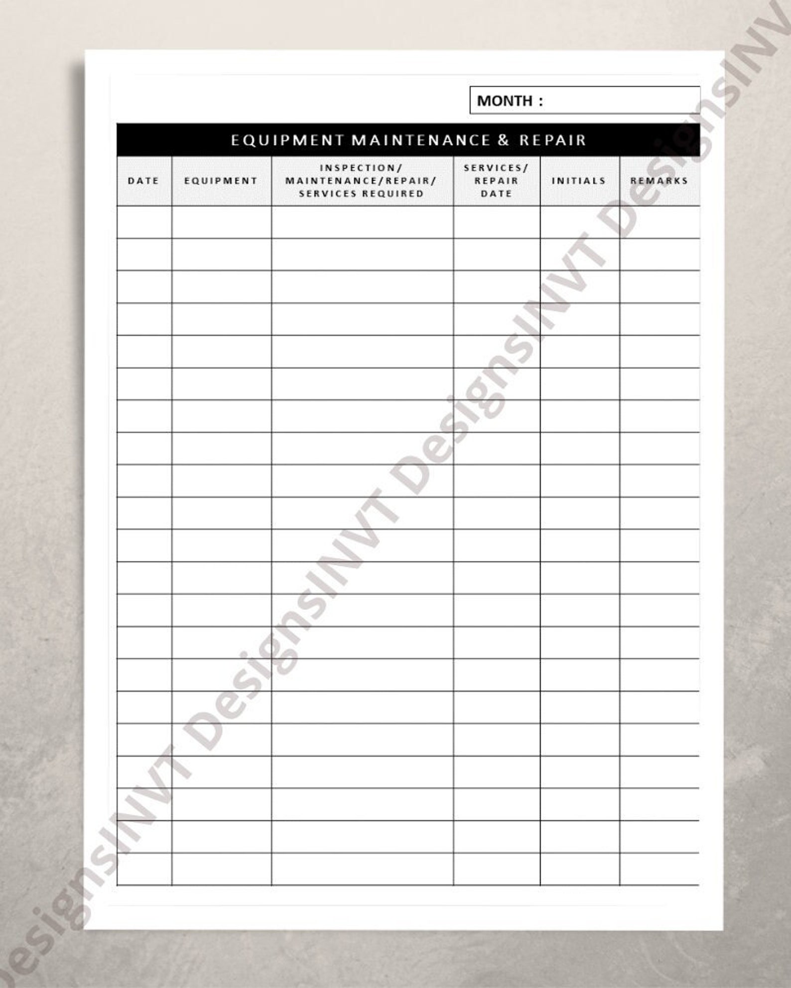 Farm Management Record Keeping Template | Printable Editable PDF & PPT ...