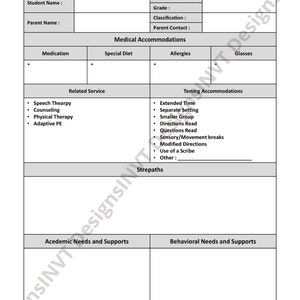 IEP Meeting and Caseload Planner 2023 | Special Education Teacher Case ...