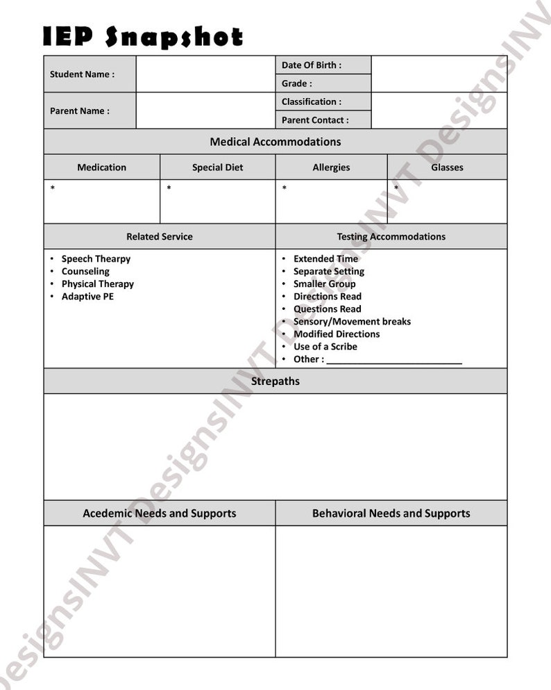 IEP Meeting and Caseload Planner 2023 | Special Education Teacher Case ...