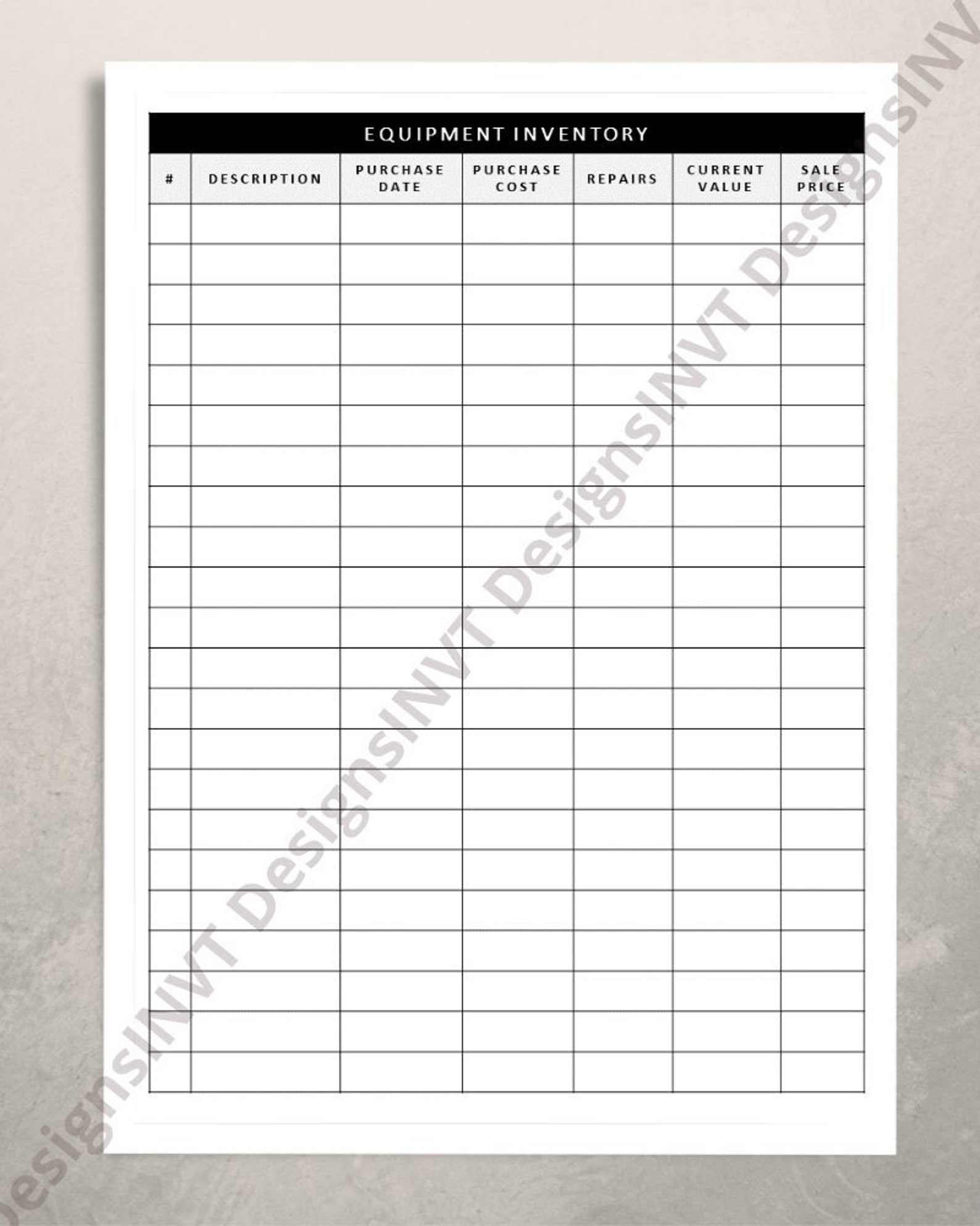 Farm Management Record Keeping Template | Printable Editable PDF & PPT ...