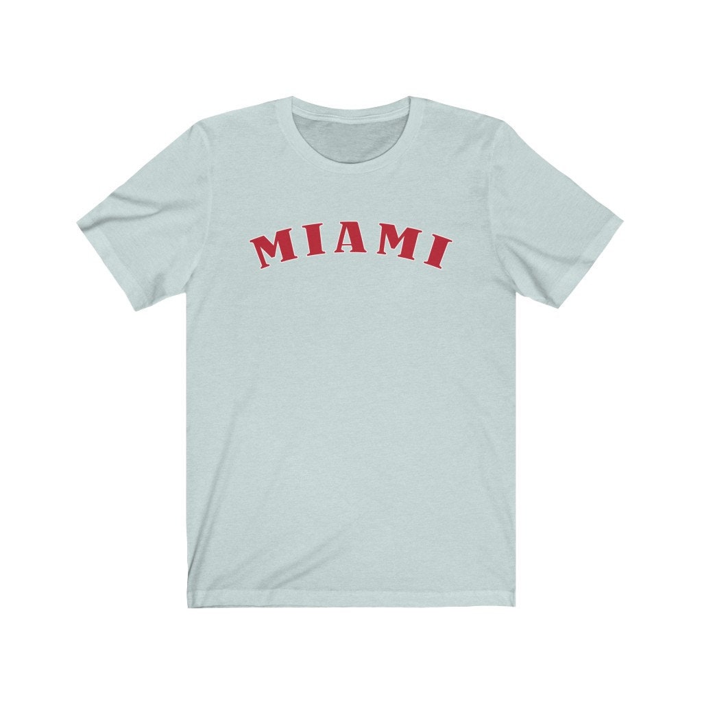 Miami Shirt Miami Florida Shirt Miami Vacation Tee Miami | Etsy