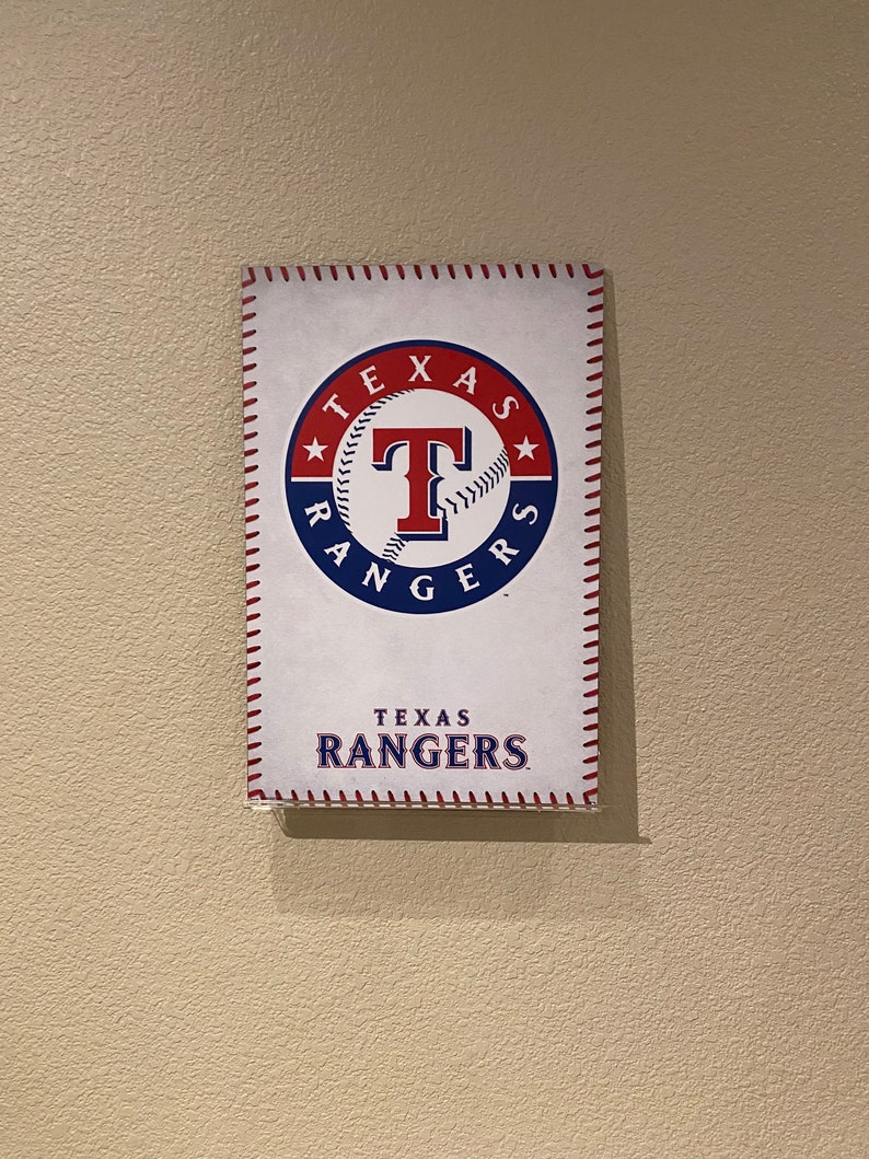 Texas Rangers - Baseball Poster - Etsy