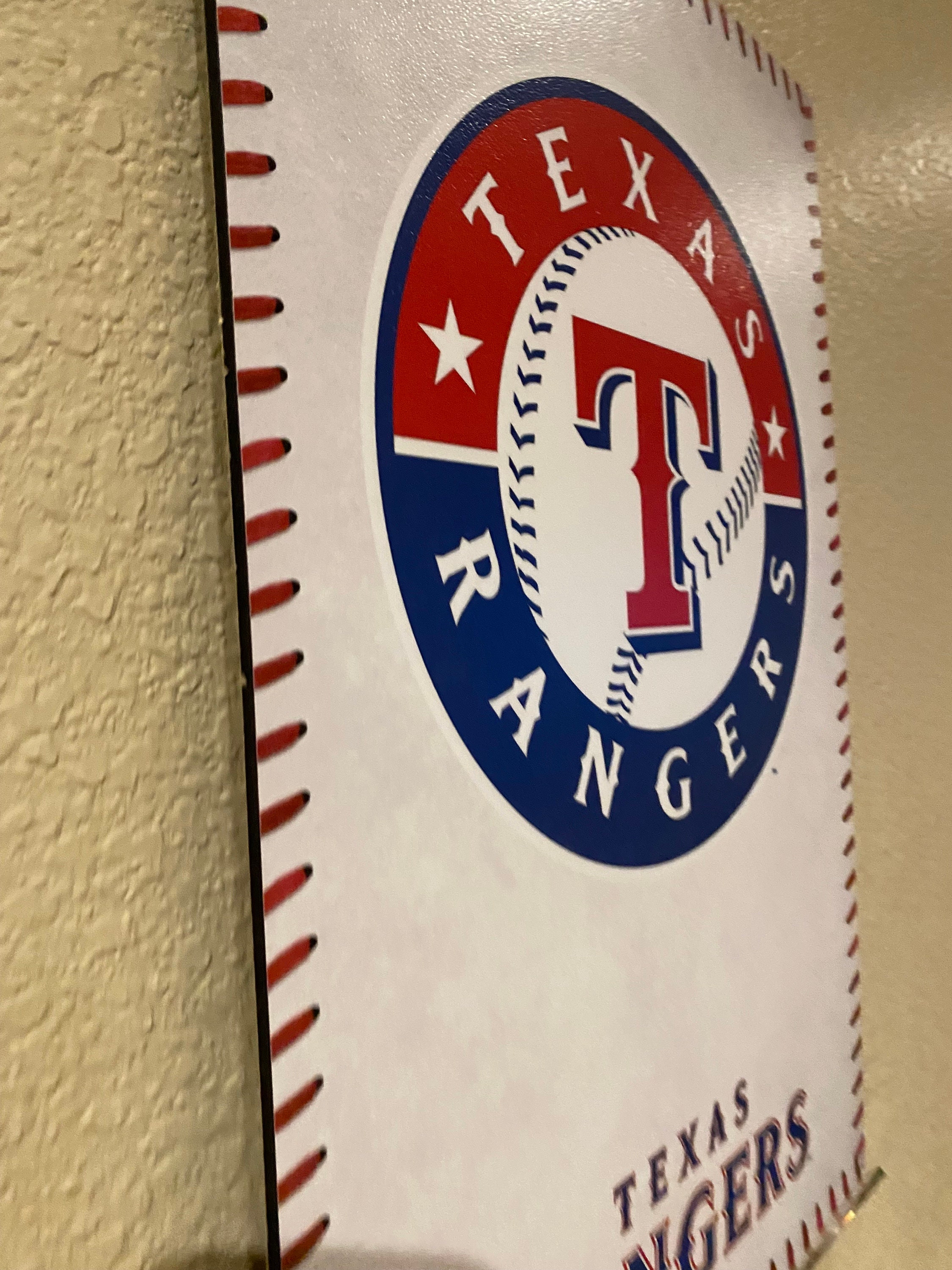 Texas Rangers - Baseball Poster - Etsy