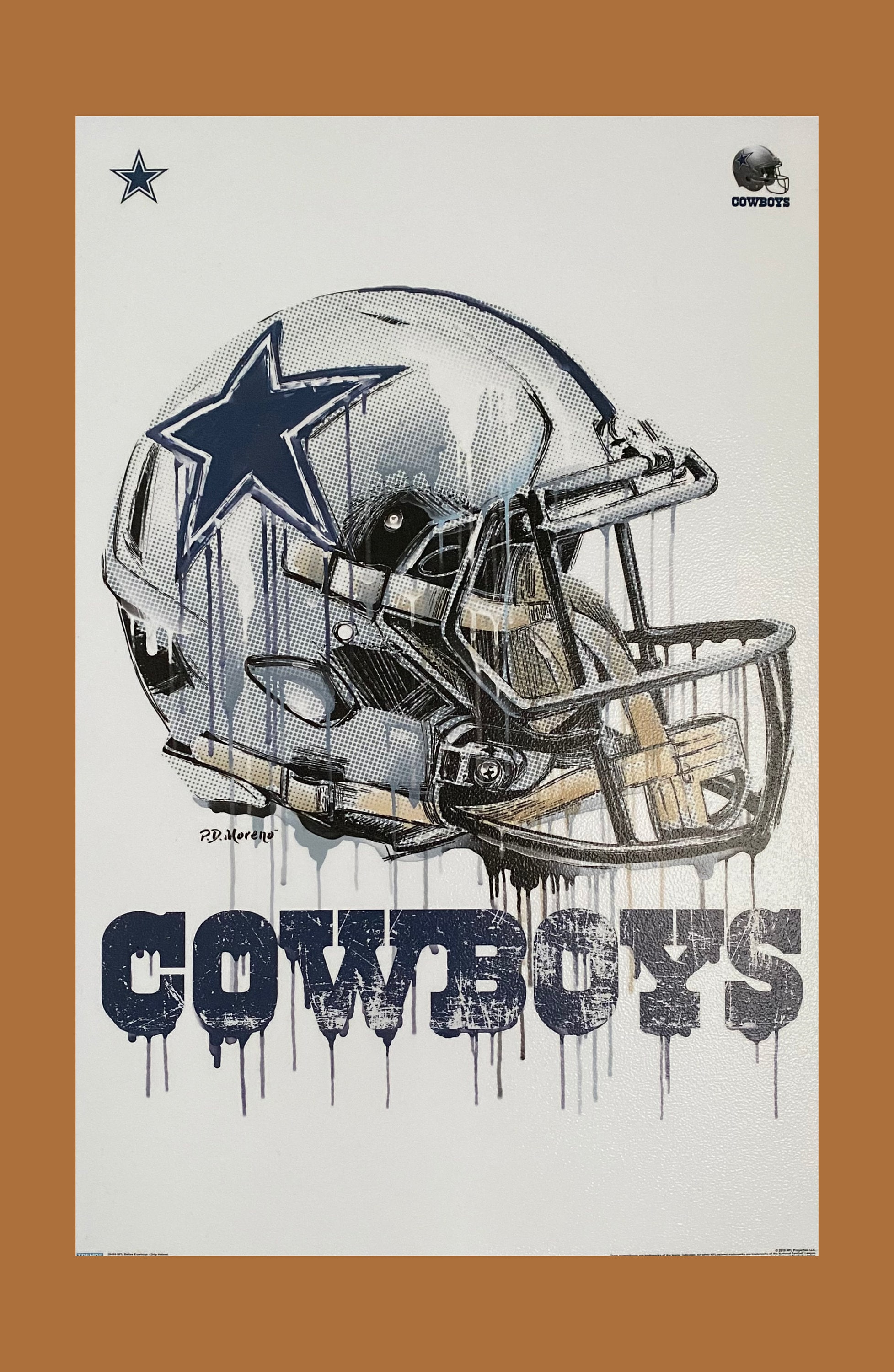 Dallas Cowboys - NFL Drip Helmet - Etsy