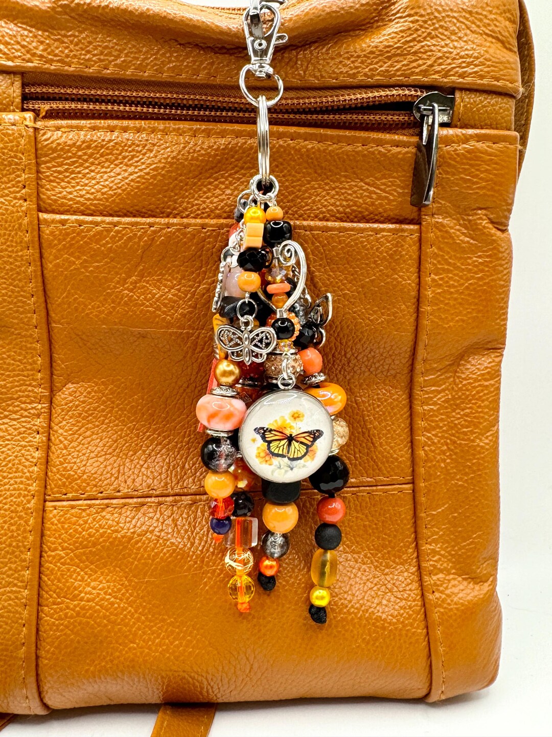 Cute Monarch Butterfly Keychain, Monarch Butterfly Bag Charm, Cute ...