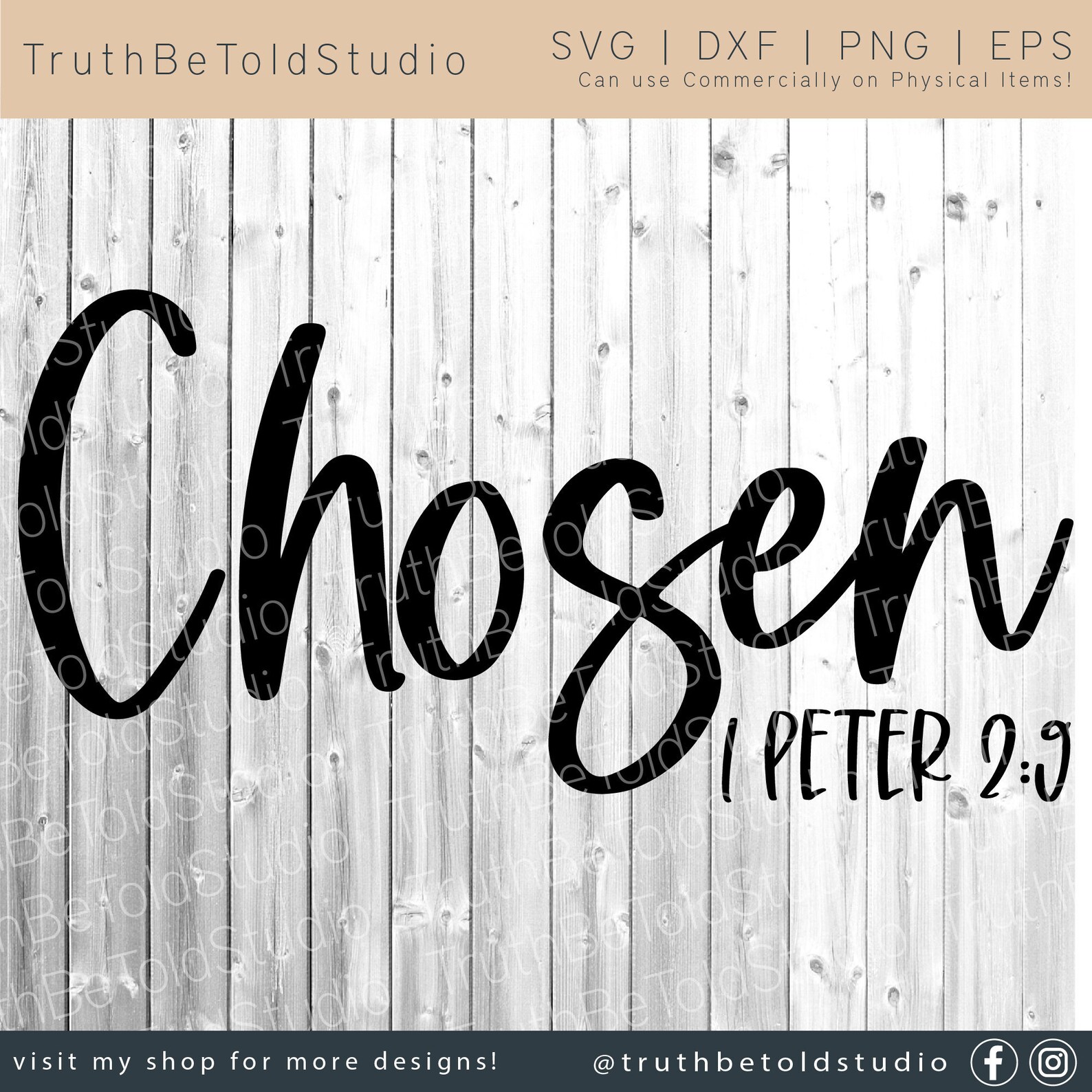 Chosen SVG SVG Files for Cricut SVG Designs Svg for Shirts Svg Files ...