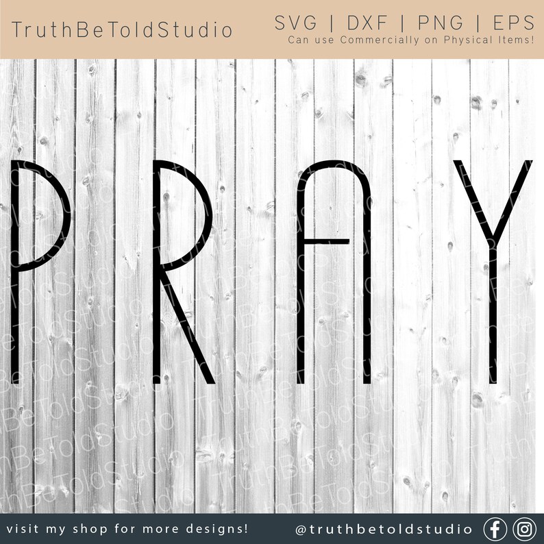 Orar SVG Archivos SVG para cricut SVG diseños Svg para - Etsy México