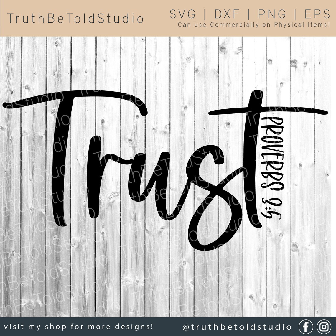 Trust SVG SVG Files for Cricut SVG Designs Svg for Shirts Svg Files for ...