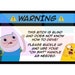 Car Warning Sticker - Etsy