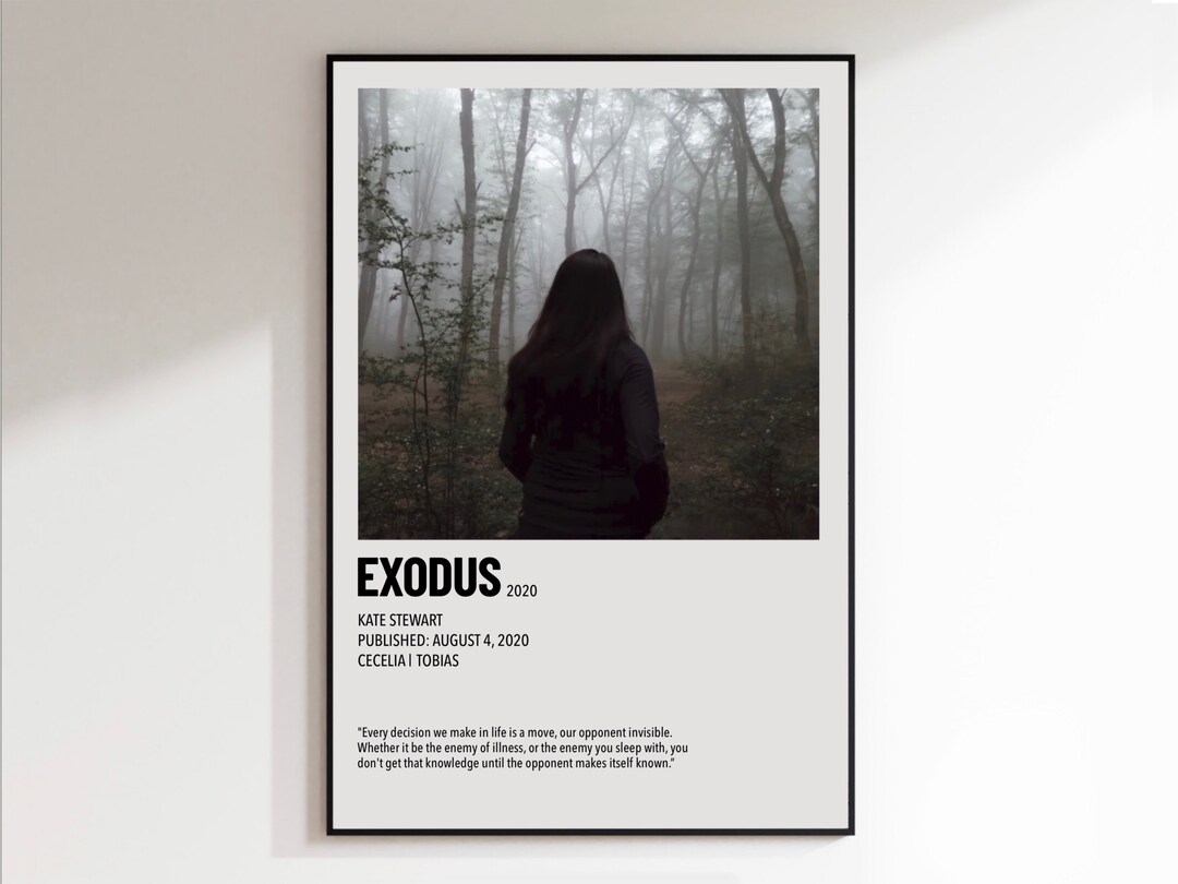 Exodus Digital Poster Aesthetic Minimalist Wall Art Print - Etsy