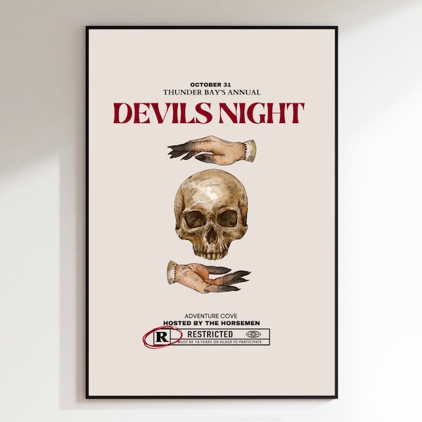 Michael Devils Night - Etsy