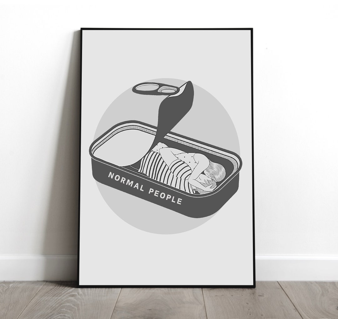 Normal People Digital Poster Aesthetic Minimalist Wall Art Print Book ...
