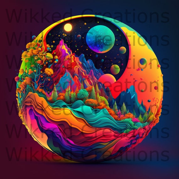 Trippy Planet Pictures