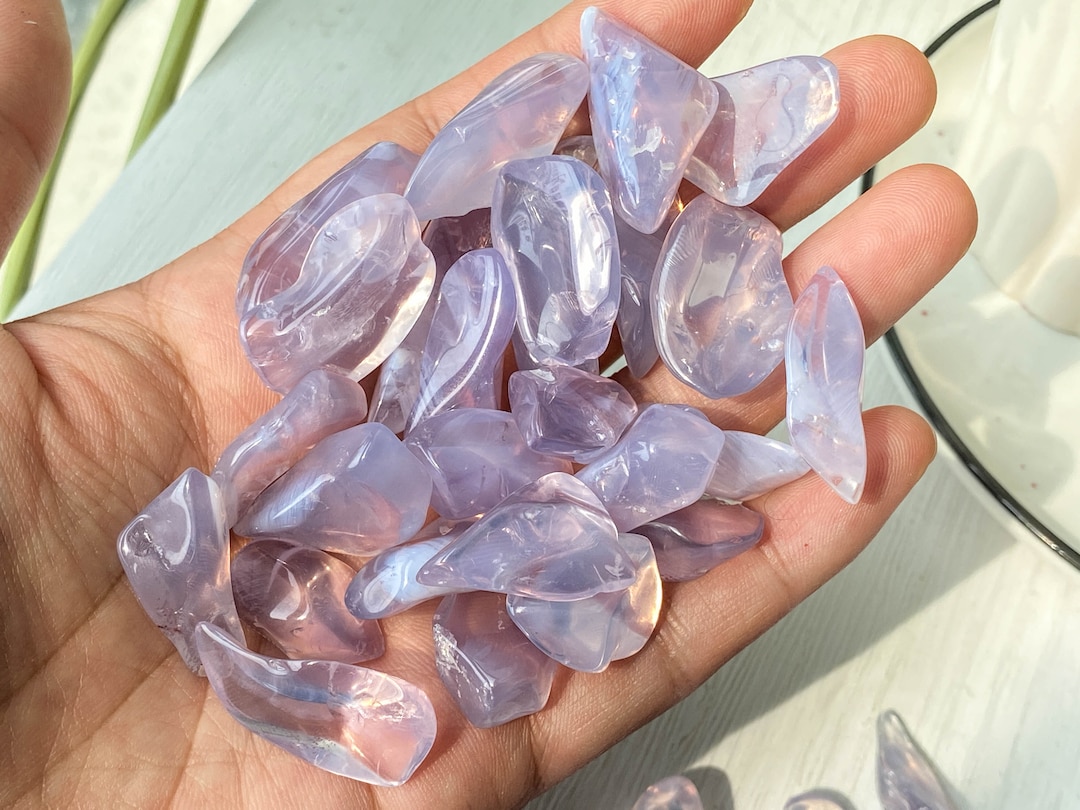 Lavender Moon Quartz Crystal From Brazil , Rough Lavender Quartz ...