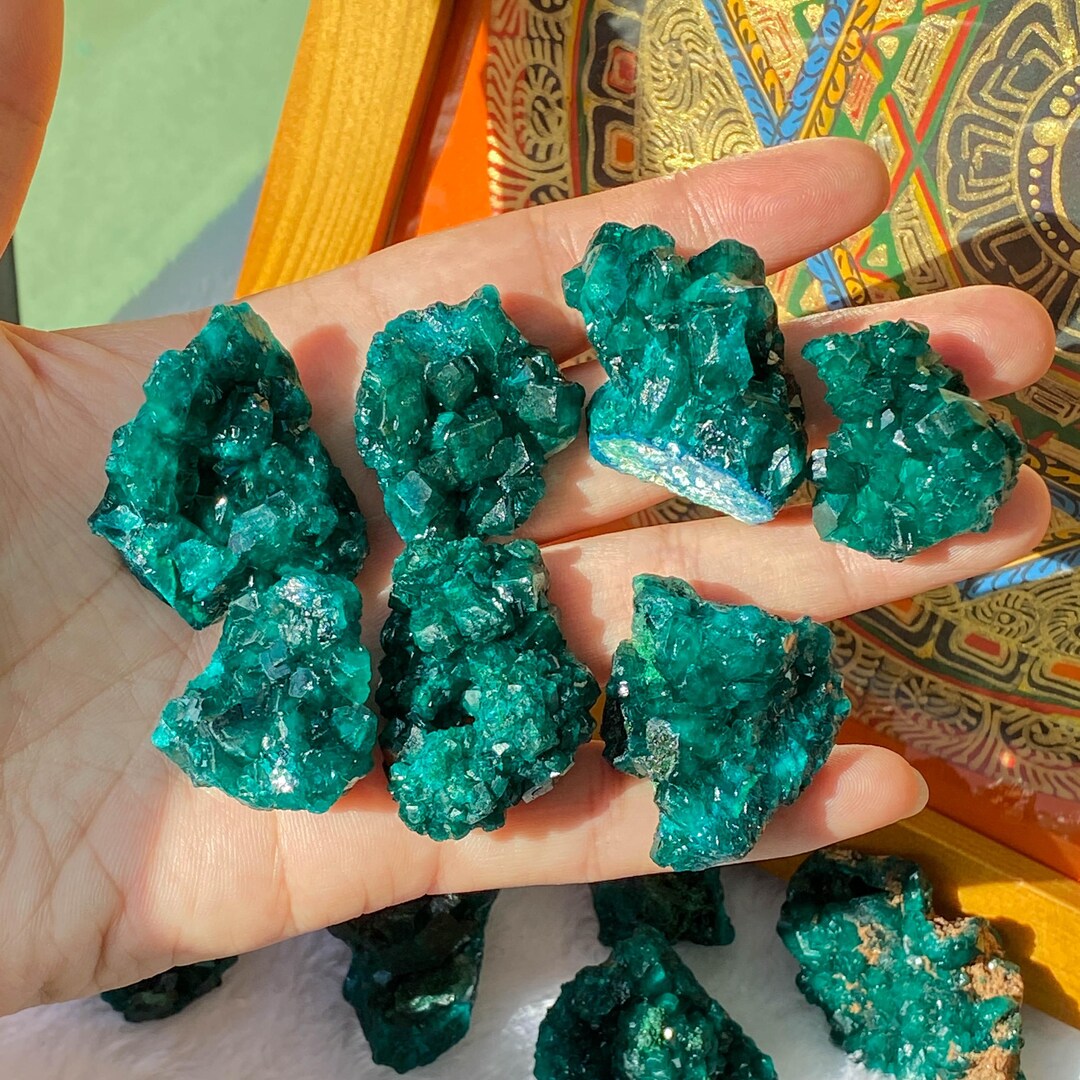 Natural Gorgous Stunning Green Dioptase , Mineral Specimens , Dioptase ...