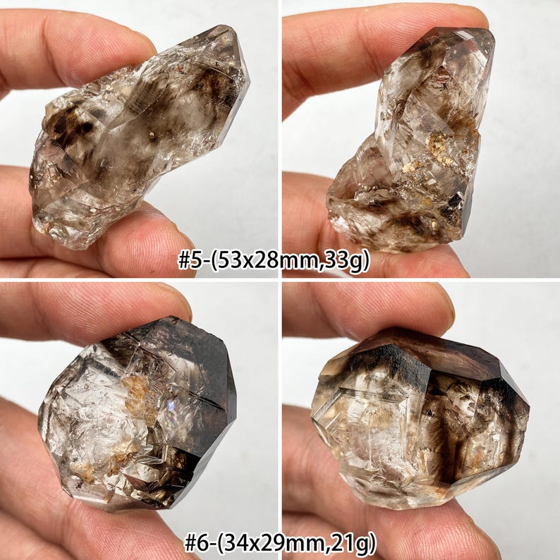 Double Terminated Herkimer Diamonds , Natural Herkimer Diamonds , Raw ...