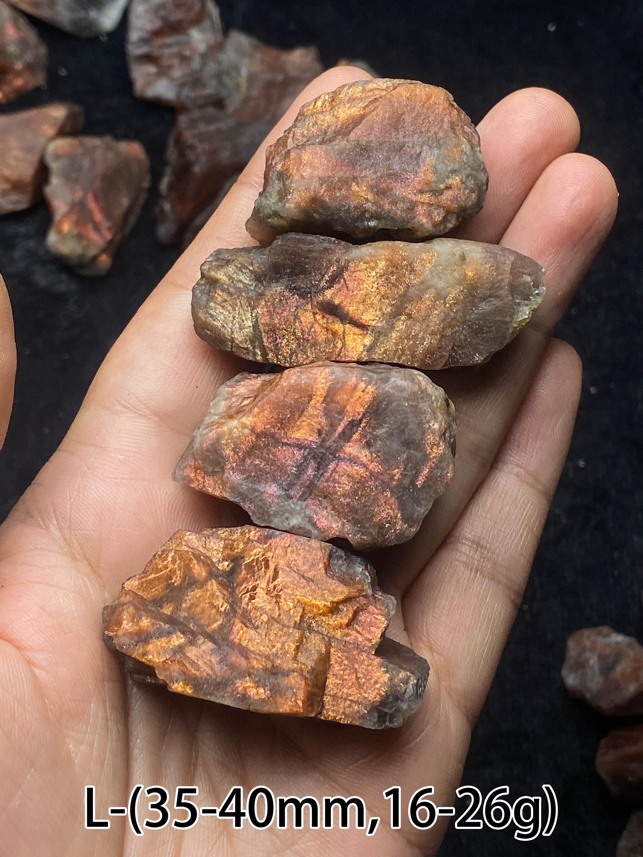 Natural Purple Haze Sunstone Raw Sunstone , Raw Crystal, Raw Quartz ...
