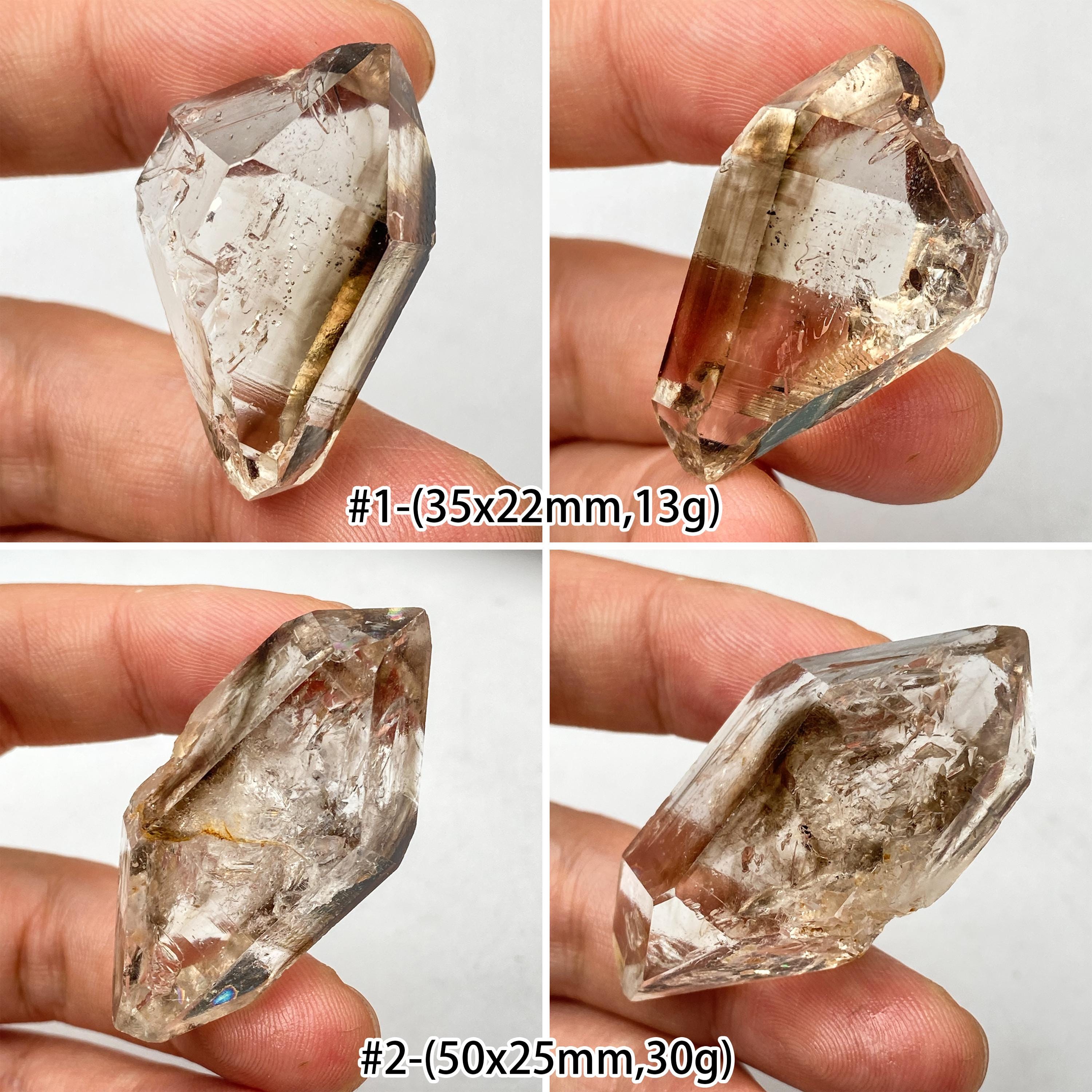 Double Terminated Herkimer Diamonds , Natural Herkimer Diamonds , Raw ...