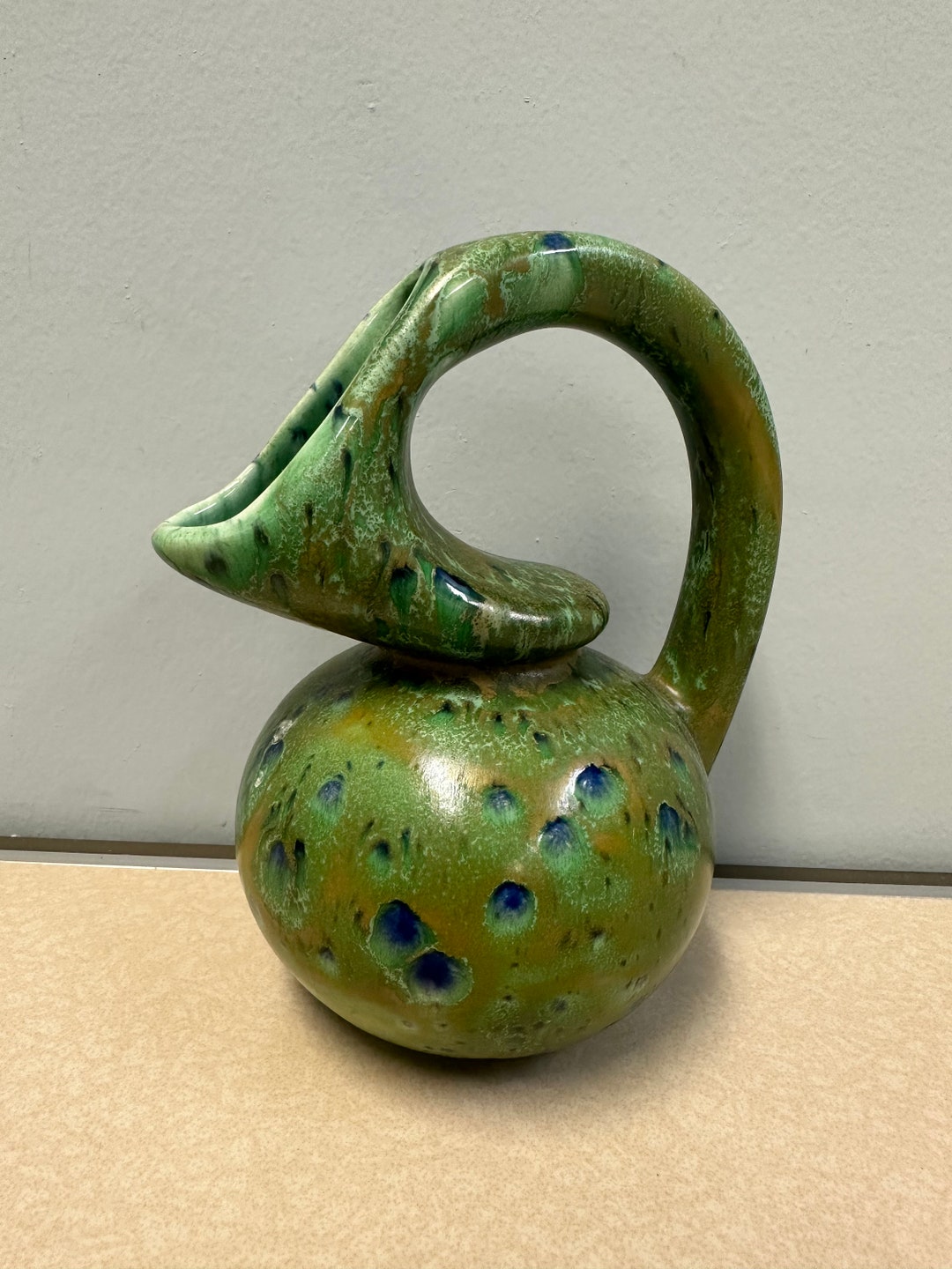 Vintage Decorative Pottery Small Pitcher, Little Pitcher, Creamer ...