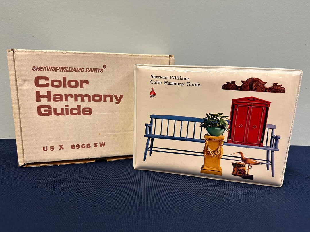 1967 Sherwin Williams Paints Color Harmony Guide, MCM Paint Colors ...