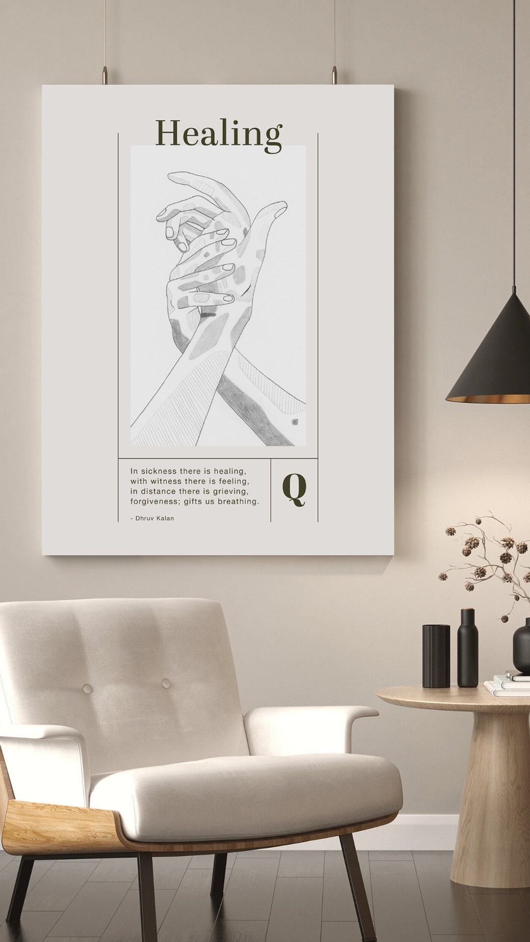 Healing Poster digital Printable - Etsy