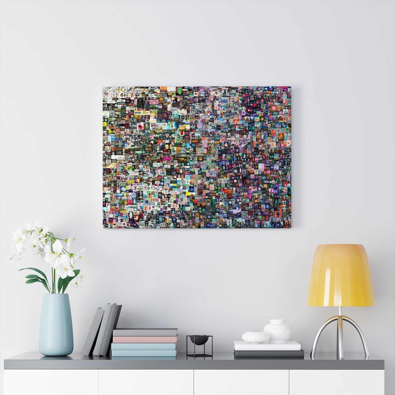 The First 5000 Days Wall Art, Abstract Nft Poster, Crypto Art Ethereum ...