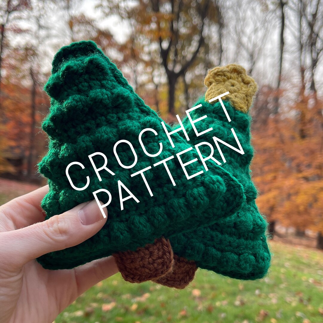 Evergreen Christmas Tree Baby Rattle CROCHET PATTERN - Etsy