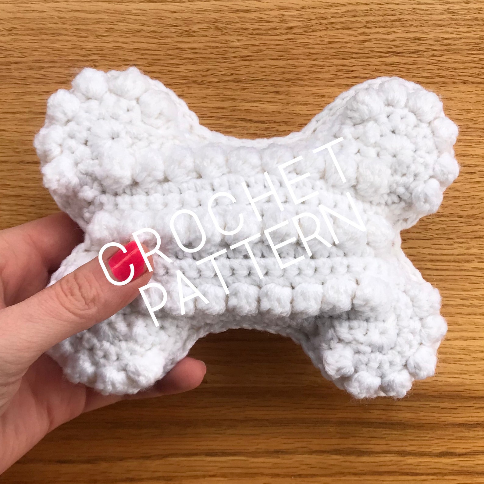 Dog Bone Baby Rattle CROCHET PATTERN - Etsy