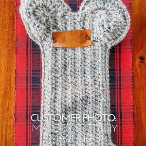 Dog Bone Stocking CROCHET PATTERN - Etsy