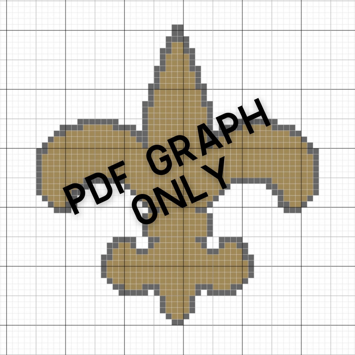 New Orleans Themed Graph for C2C - Etsy