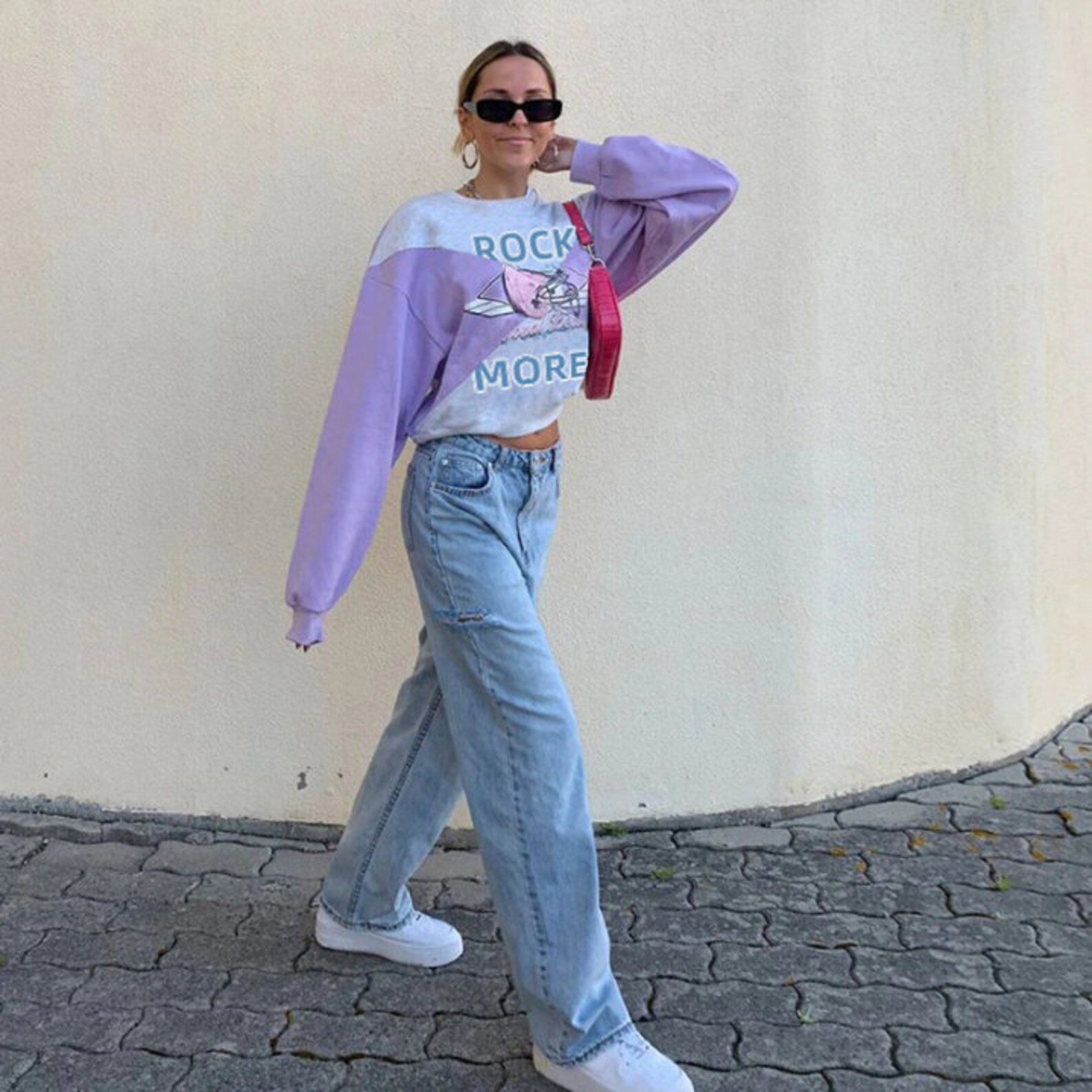 Y2K Streetwear Autumn Loose Top Long Sleeve Top | Etsy