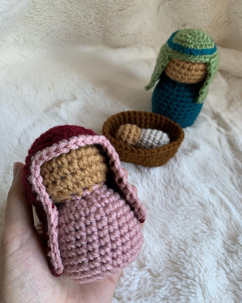 Crochet Nativity Pattern - Etsy