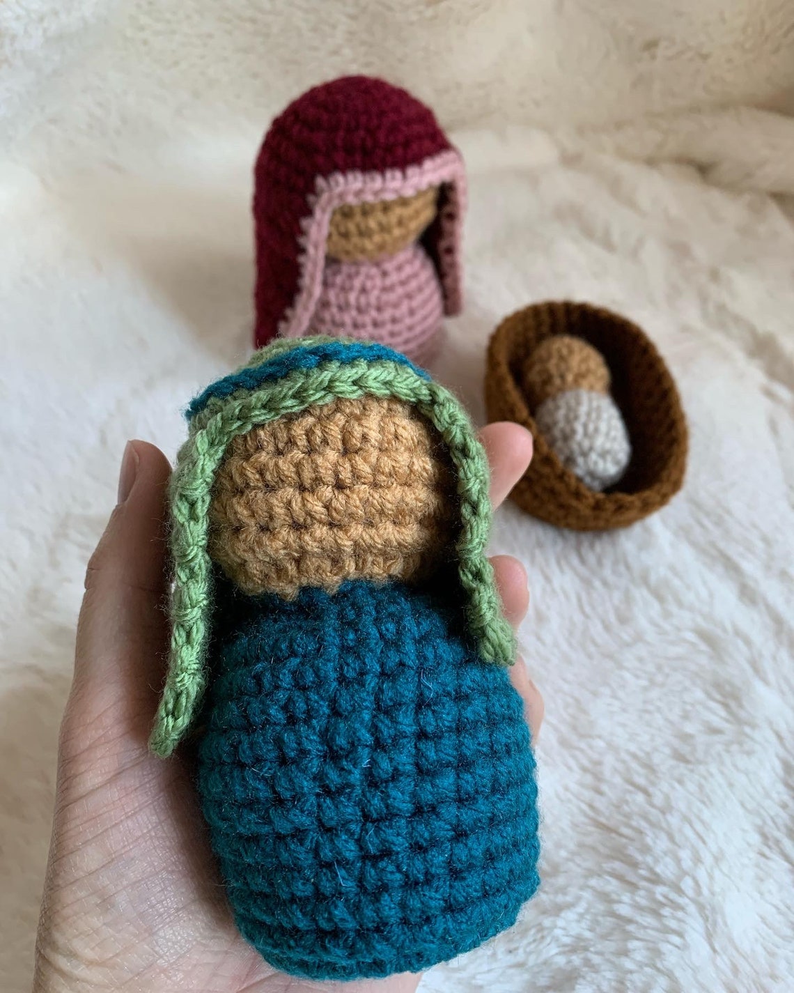 Crochet Nativity Pattern - Etsy