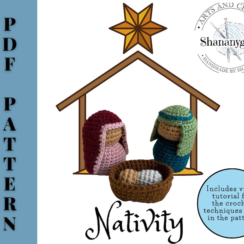 Crochet Nativity - Etsy