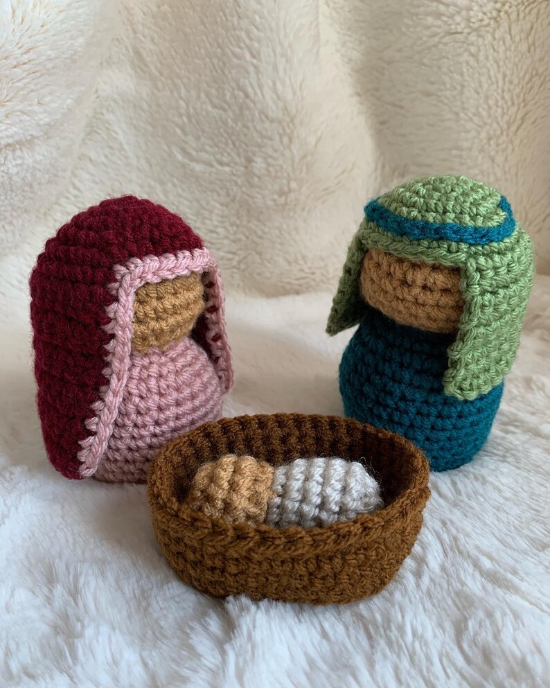 Crochet Nativity Pattern - Etsy
