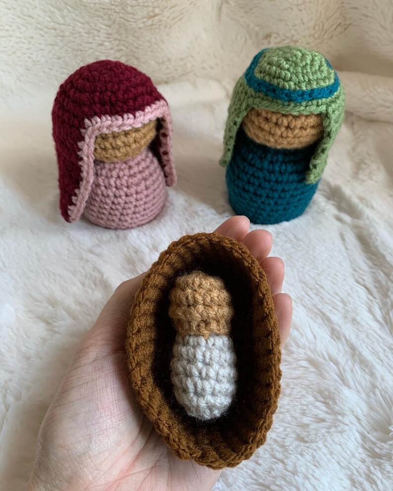 Crochet Nativity Pattern - Etsy