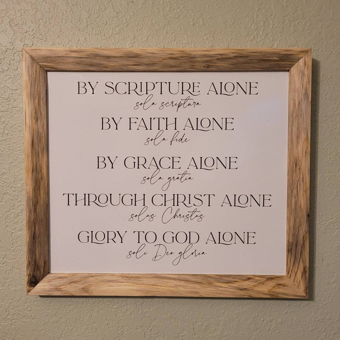 SVG -- the Five Solas -- SVG Laser Cut File - Etsy