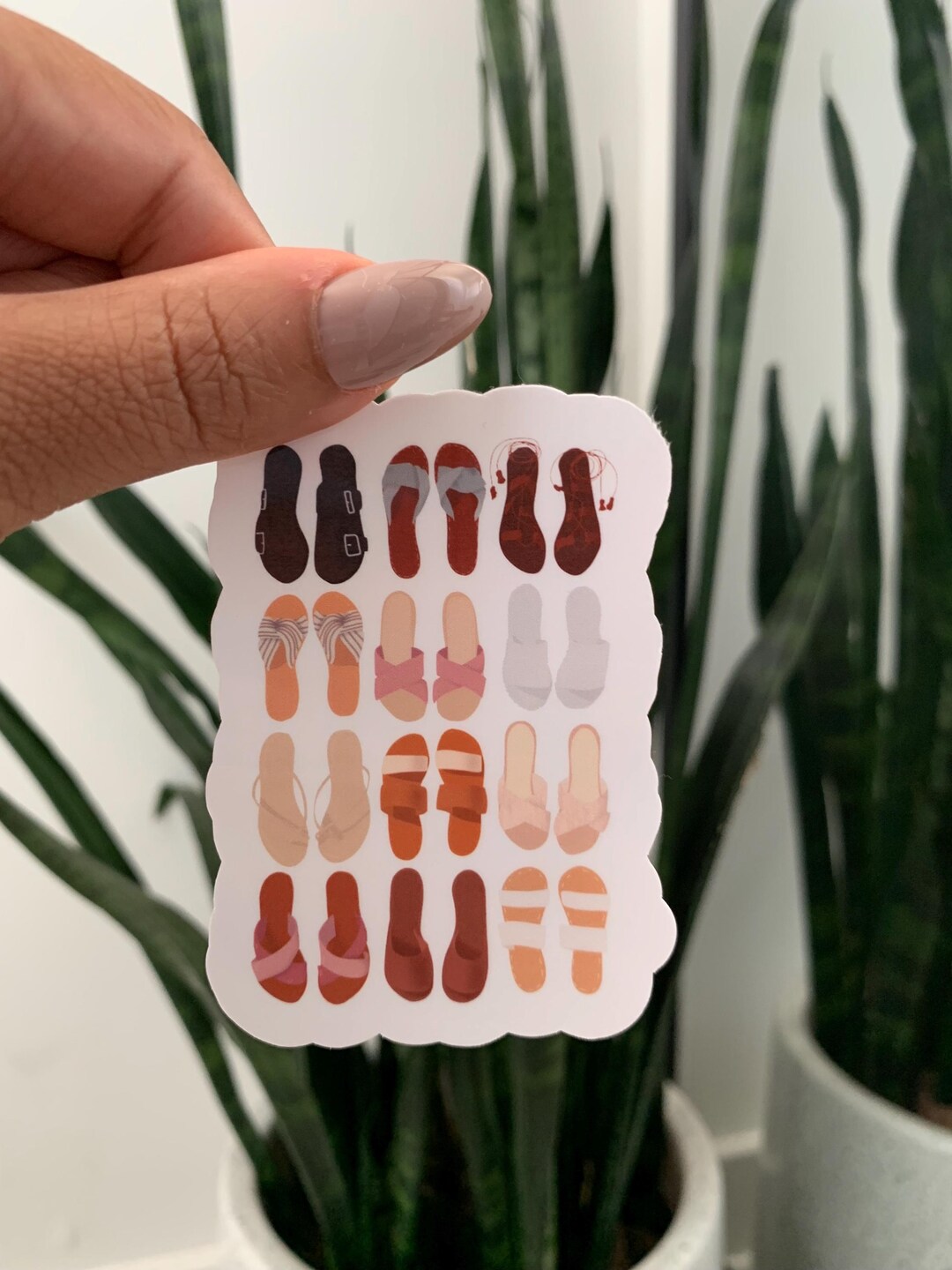 Sandals - Vinyl Weather Proof Stickers | Die Cut - Etsy