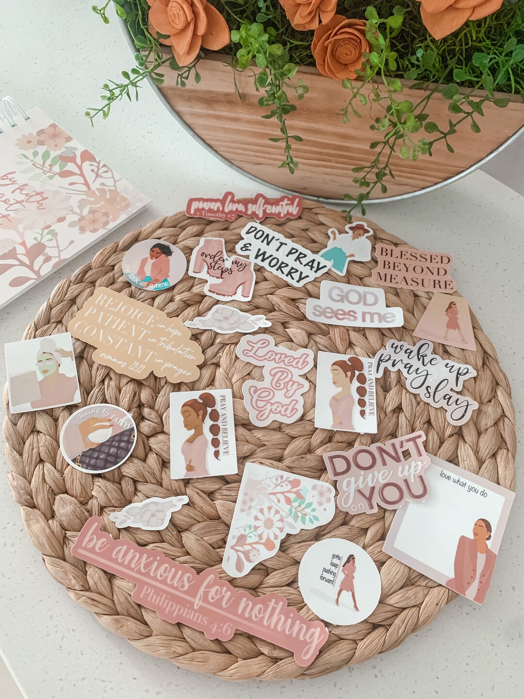 Christian Sticker Pack - 22 Stickers | Planner Stickers | Christain ...