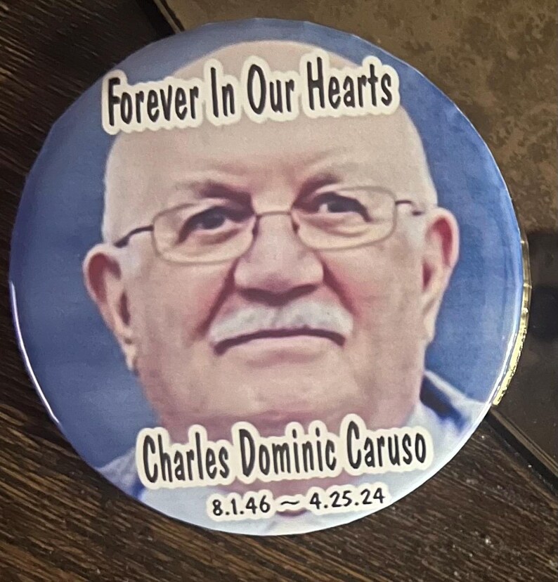 Custom Photo Buttons, Memorial, Birthday, Graduation, Keepsake - Etsy