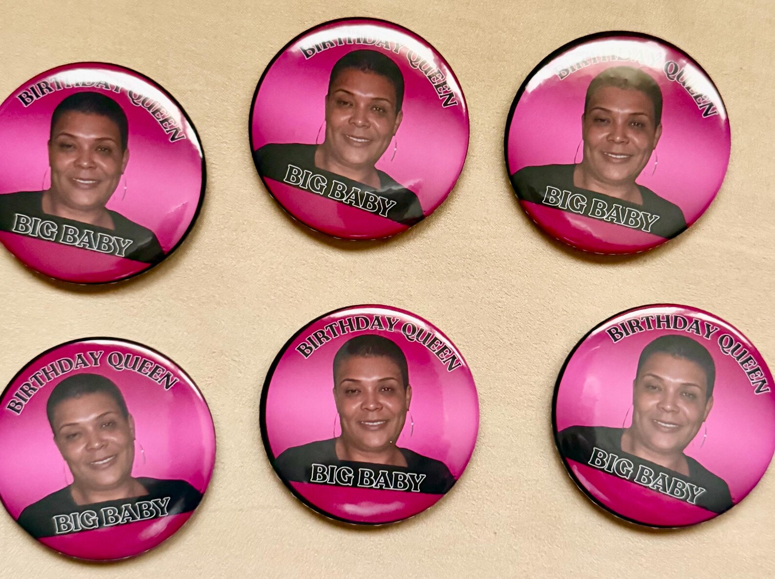 Custom Photo Buttons, Memorial, Birthday, Graduation, Keepsake - Etsy