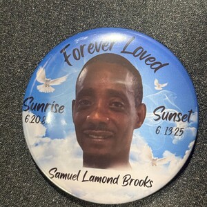 Custom Photo Buttons, Memorial, Birthday, Graduation, Keepsake - Etsy