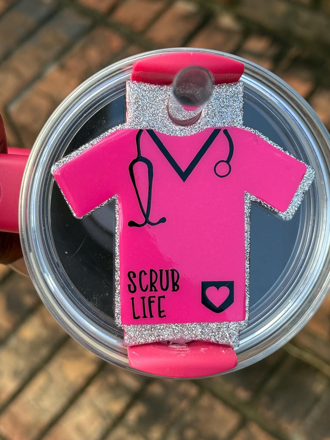 Scrub Life Stanley Cup Topper 30/40 Oz - Etsy