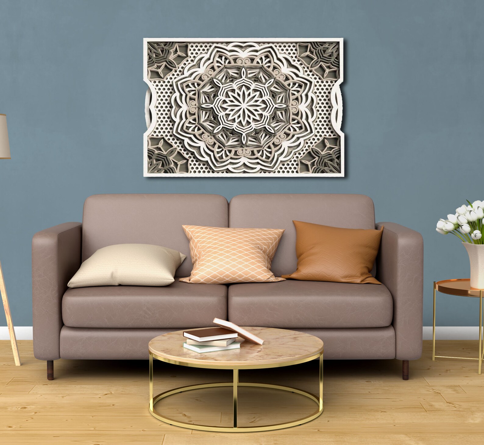 Wooden Mandala Wall Decor Mandala Wall ArtWall DecorLazer | Etsy