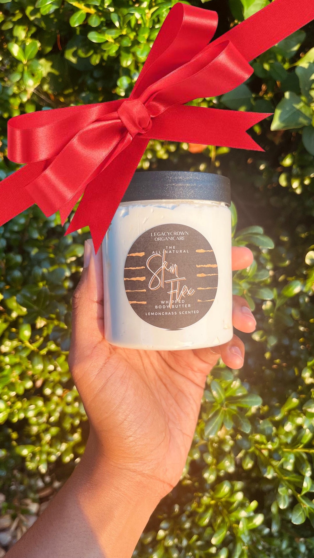 SKIN FLEX: Whipped Body Butter | Lemongrass Scent | Lotion | Organic ...