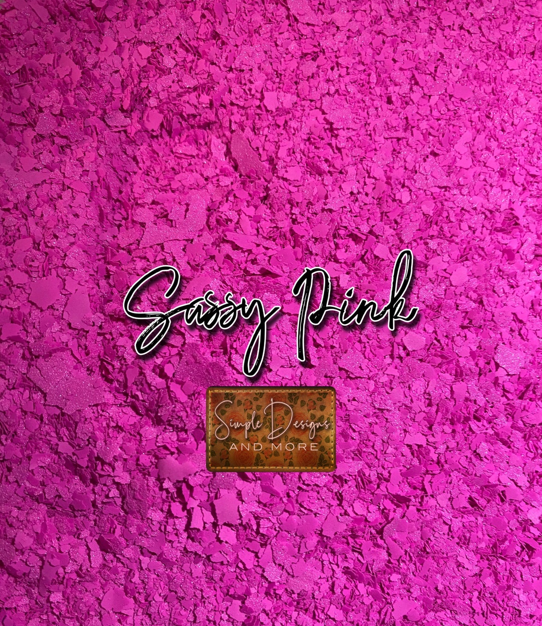 Sassy Pink Screen Print Confetti: Garment Decoration Sprinkles - Etsy