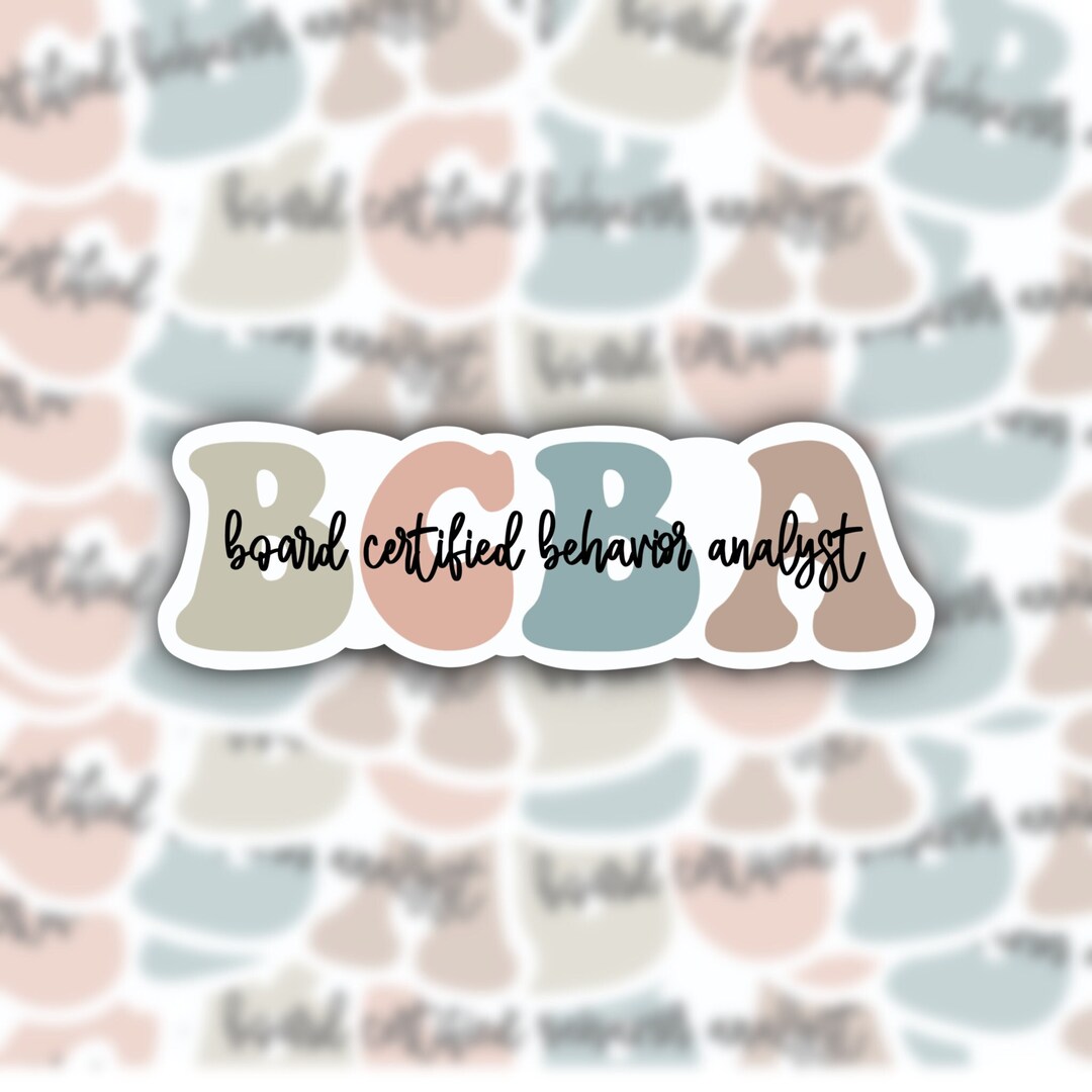 BCBA Sticker, Teacher Planner Sticker, Student Gift Sticker, Classroom ...